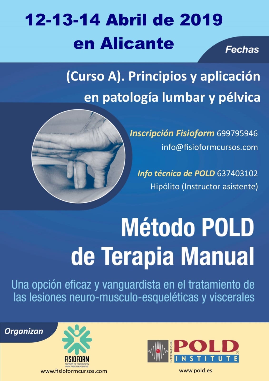 Método Pold. Principios y aplicación en columna lumbar y pelvis ...